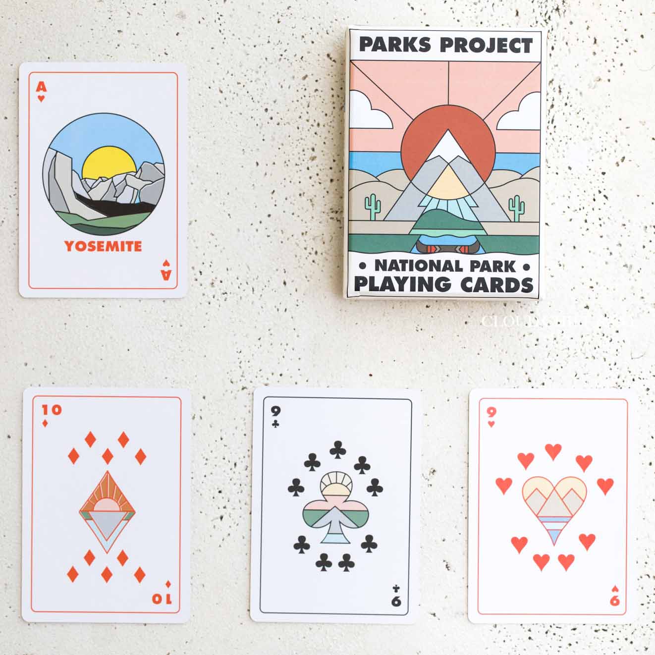 Parks Project National Parks Playing Cards | Cloud Chief & Co.