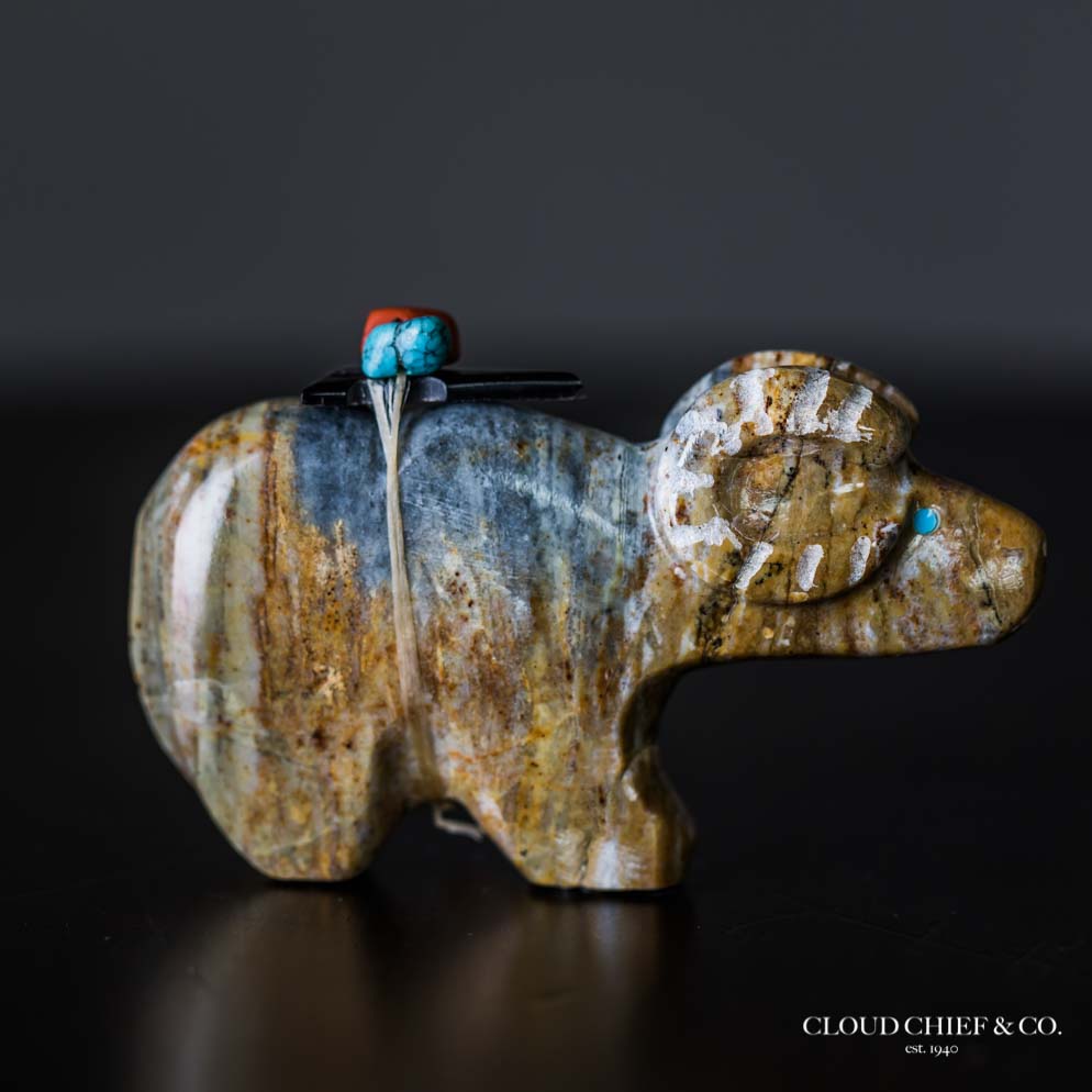 Zuni Mike Mahooty Ram Fetish | Cloud Chief & Co.