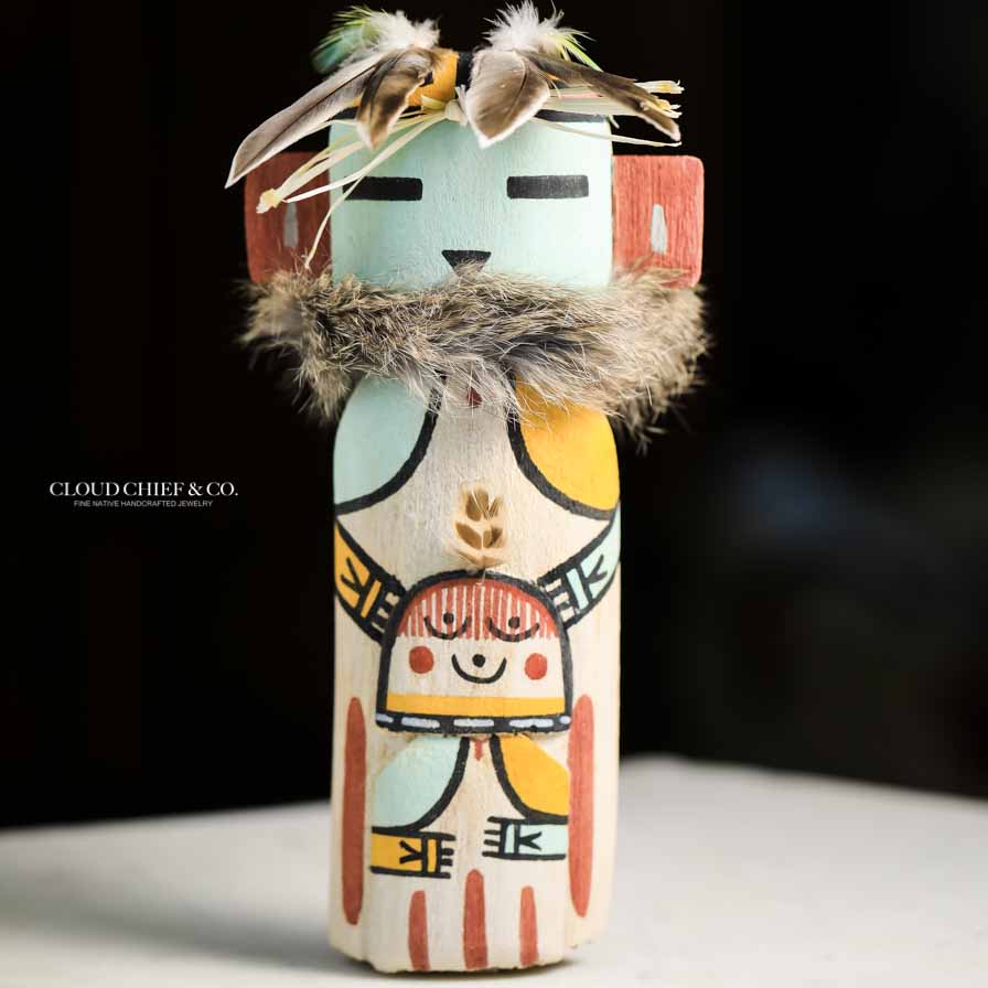Hopi Salako Warrior (Nakiachop) Silent Kachina | Cloud Chief & Co.