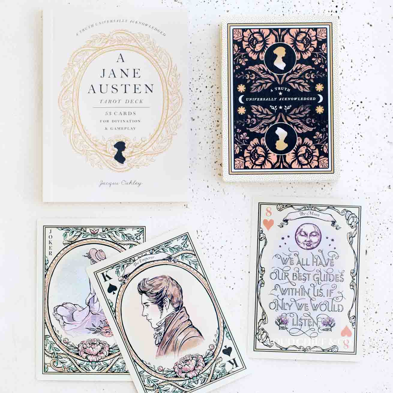 A Jane Austen Tarot and Play Card Deck Set by Artist Jacqui Oakley ...